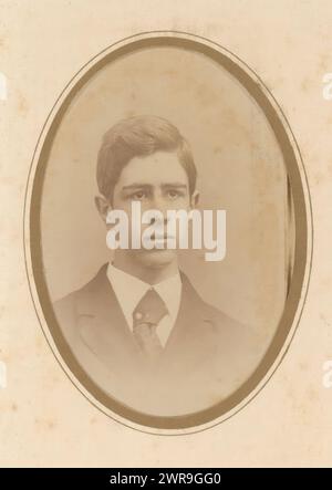 Portrait of a young man, Theunisse & Labots, 1894 - 1906 Photograph ...