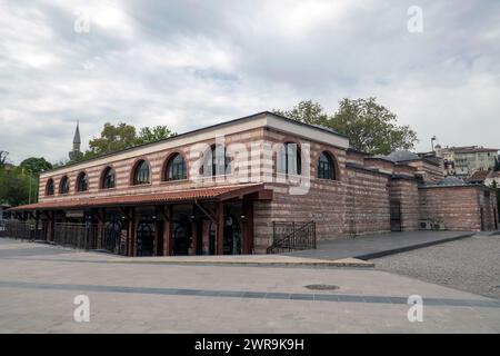 Mimar Sinan Bazaar in Uskudar, after restoration. Istanbul, Turkey ...