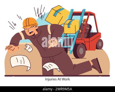 hazards worker health safety vector Stock Vector Image & Art - Alamy