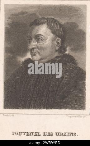 The *Portrait of Guillaume Jouvenel des Ursins* by Jean Fouquet is a ...