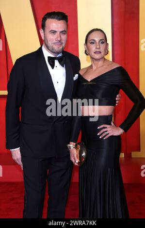Ben Winston mit Ehefrau Meredith Winston bei der Vanity Fair Oscar ...