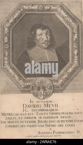 Portrait of David Mevius Stock Photo - Alamy