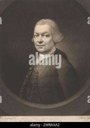 Portrait of Joshua Kirby, print maker: John Dixon, after painting by ...