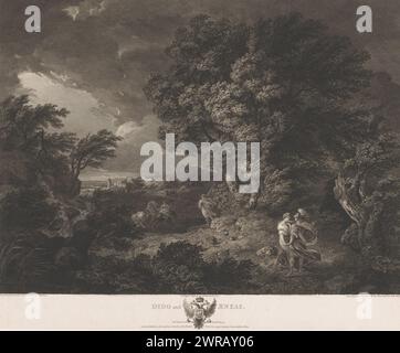 Landscape with Dido and Aeneas, by Thomas Jones (1769 Stock Photo - Alamy