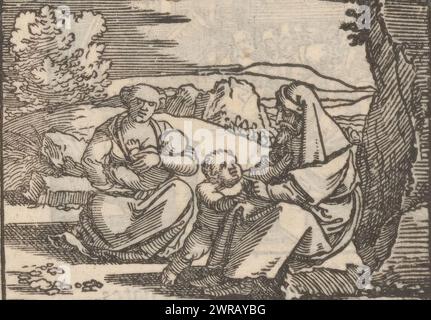 Prophet Hosea with his wife and children, Anonymous, After Hans Sebald ...