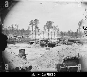 Petersburg, Virginia. Fortifications. Civil war photographs, 1861-1865 ...