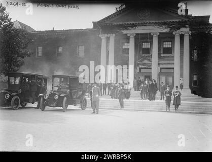 Court House, Mineola, Photograph shows the Nassau County Courthouse in ...