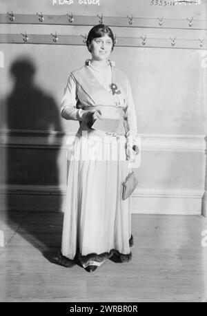 Alma Gluck, Photograph shows opera singer Alma Gluck (1884-1938 ...