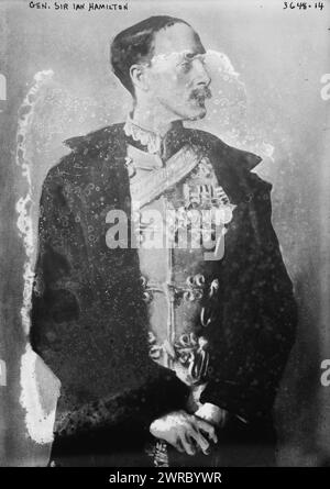 Gen. Sir. I. Hamilton, Photograph shows General Sir Ian Standish ...