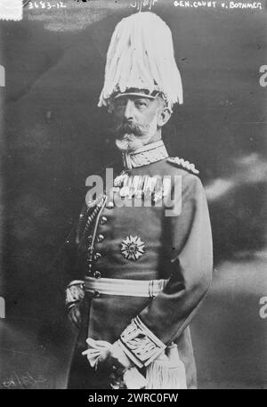This photograph shows Count Felix Graf von Luckner alongside Brigadier ...
