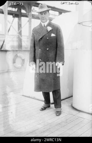 Capt. Boy-Ed, Photograph shows Karl Boy-Ed (1872-1930) who served as ...