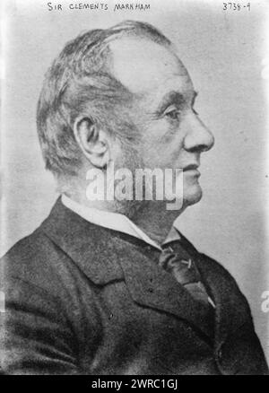 Sir Clements Robert Markham Stock Photo - Alamy
