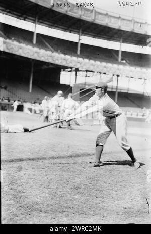 Frank "Home Run" Baker with the New York Yankees ca. 1921 Stock Photo ...