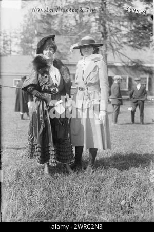Mrs. Joe Widener, Photograph shows Eleanor 'Ella' Pancoast Widener ...