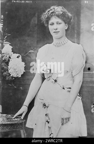 Princess Mary, Photograph shows Princess Mary, Princess Royal and ...