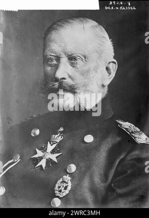 Gen. von Kessel, Photograph shows General Emil Bernhard Bodo von ...