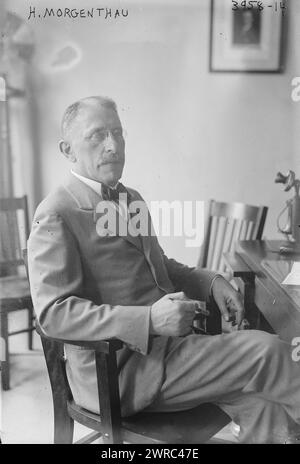 H. Morgenthau, Photo shows Henry Morgenthau (1856-1946), lawyer ...
