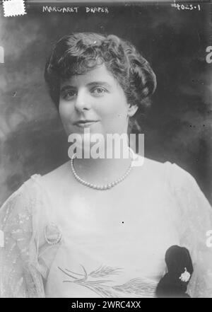 Margaret Draper, 1916. Shows Margaret Draper (1891-1974), daughter of ...
