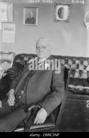 Speaker Clark, 1911. Shows Speaker of the House Jame Beauchamp "Champ ...