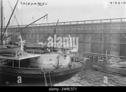 ROCHAMBEAU, Photograph shows the French passenger vessel liner ...