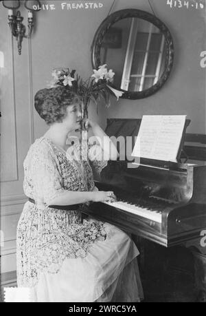 Olive Fremstad, Photograph shows Swedish-American opera singer Anna ...