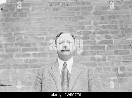 Mayor Hylan, Photograph shows New York City's Mayor John Francis Hylan ...