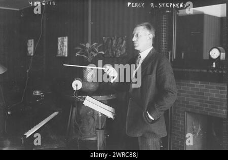 Percy R. Stephens, Photograph shows singer and voice teacher Percy R ...