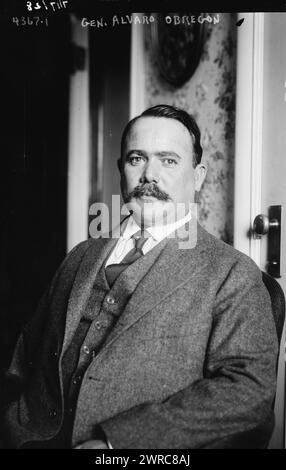 Alvaro Obregon, president of Mexico from 1920-1924, a key figure in the ...