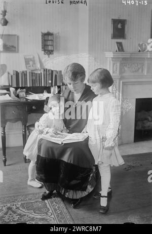 Louise Homer, Photograph shows contralto opera singer Louise Dilworth ...