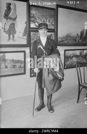 Joseph C. Stehlin, 1918. Shows Lieutenant Joseph Charles Stehlin (1897 ...