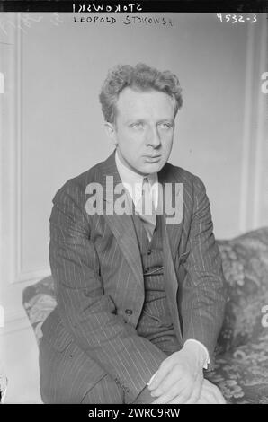 Leopold Stokowski, Photograph shows British conductor Leopold Anthony ...