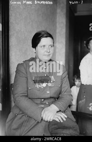 Marie Bochkareva, Photograph shows Maria Leontievna Bochkareva (1889 ...