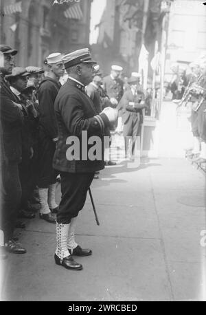 Sousa, 1918. Shows composer and conductor John Philip Sousa (1854-1932 ...