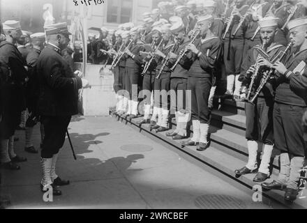 Sousa, 1918. Shows composer and conductor John Philip Sousa (1854-1932 ...
