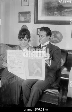 H. Lazaro & wife, Photograph shows Catalan-Spanish opera singer ...