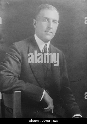 Richard Teller Crane (1882 1938) portrait circa 1919 Stock Photo - Alamy