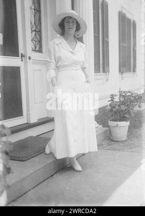 Elsie Janis, an American actress and singer, is pictured aboard the SS ...