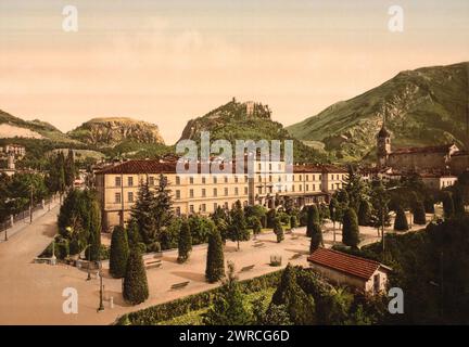 Albergo, general view, Arco, Lake Garda, Italy Stock Photo - Alamy