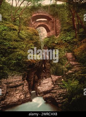 At Devil's Bridge, Aberystwith, Wales, between ca. 1890 and ca. 1900 ...