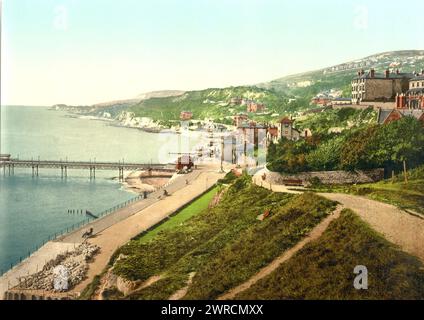 Ventnor, from East Cliff, Isle of Wight, England Stock Photo - Alamy