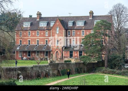 Storrington, March 7th 2024: The former monastery Stock Photo - Alamy