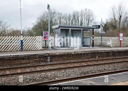 A welcome upgrade to the waiting shelter at long Preston station at the ...