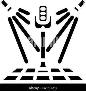 smoke machine disco party line icon vector illustration Stock Vector ...