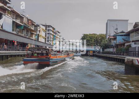 Khlong Saen Saep Kanalboot Thailand Thailand Symbolbilder-03 *** Khlong ...