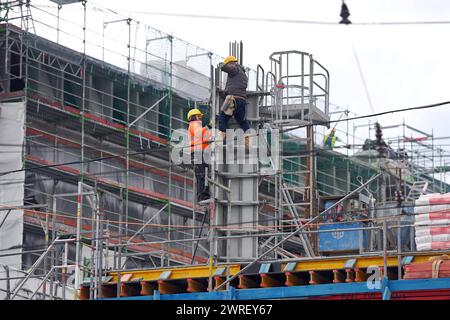 Grossbaustelle,Baustelle,Hauptbahnhof Muenchen,Neubau Bahnhofshalle ...
