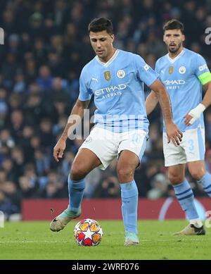 Rodri of Manchester City. - Manchester City v F.C. Copenhagen, UEFA ...