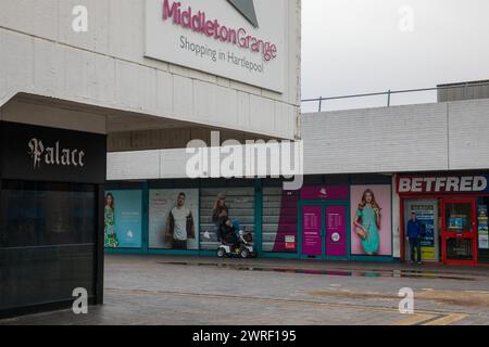 Hartlepool post 06th March 2024 Budget. The Middleton Shopping Centre ...