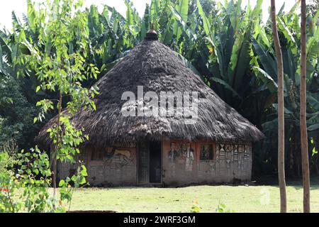 Traditional Ethiopian house. Omo Rift Valley. Ethiopia. Africa Stock ...