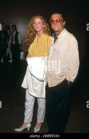 Robert Evans and Jennifer Howard 1990 Credit: Ralph Dominguez ...