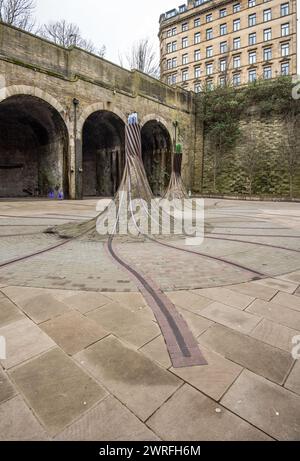 'Fibres', a site-specific sculpture at St Blaise Square,nearby to ...